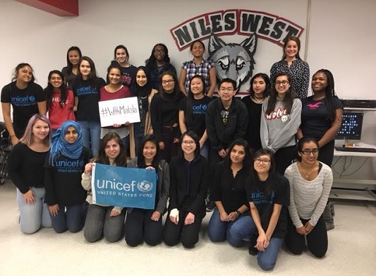 Creating a UNICEF High School Club: Niles West | UNICEF USA