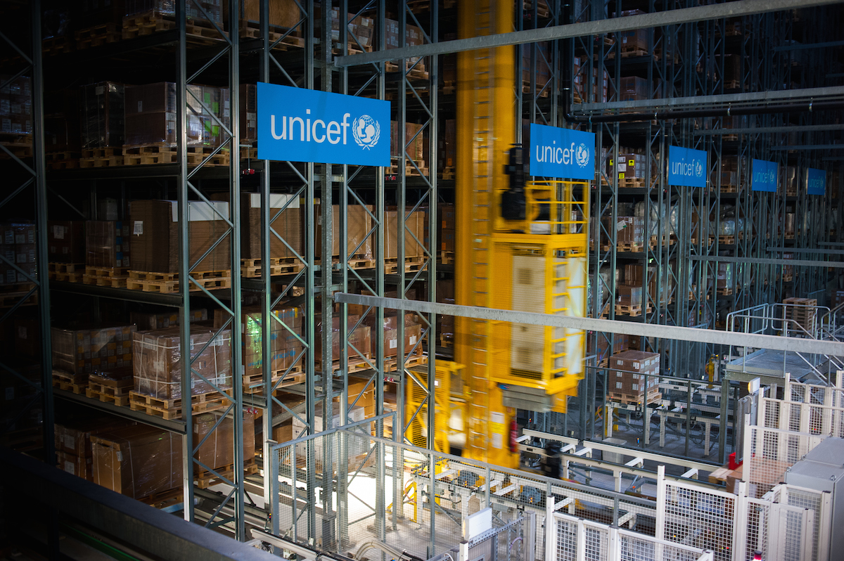 Peek Inside UNICEF's Massive Supply Warehouse in Copenhagen | UNICEF USA