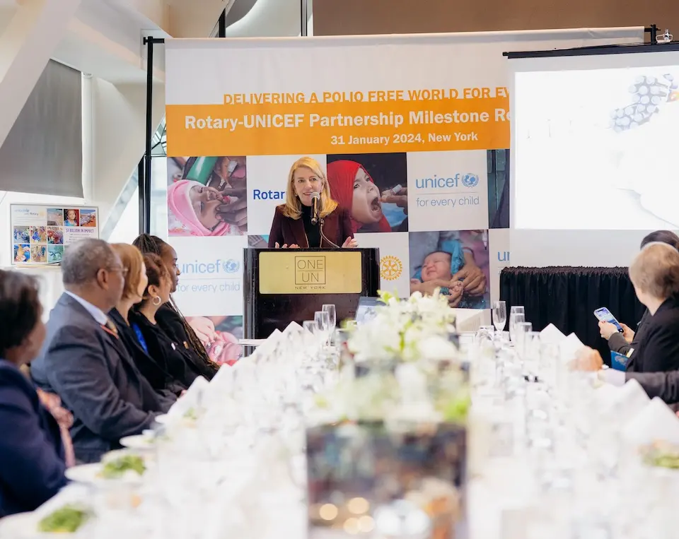 UNICEF's Catherine Russell: Women Are the Key to Eradicating Polio ...