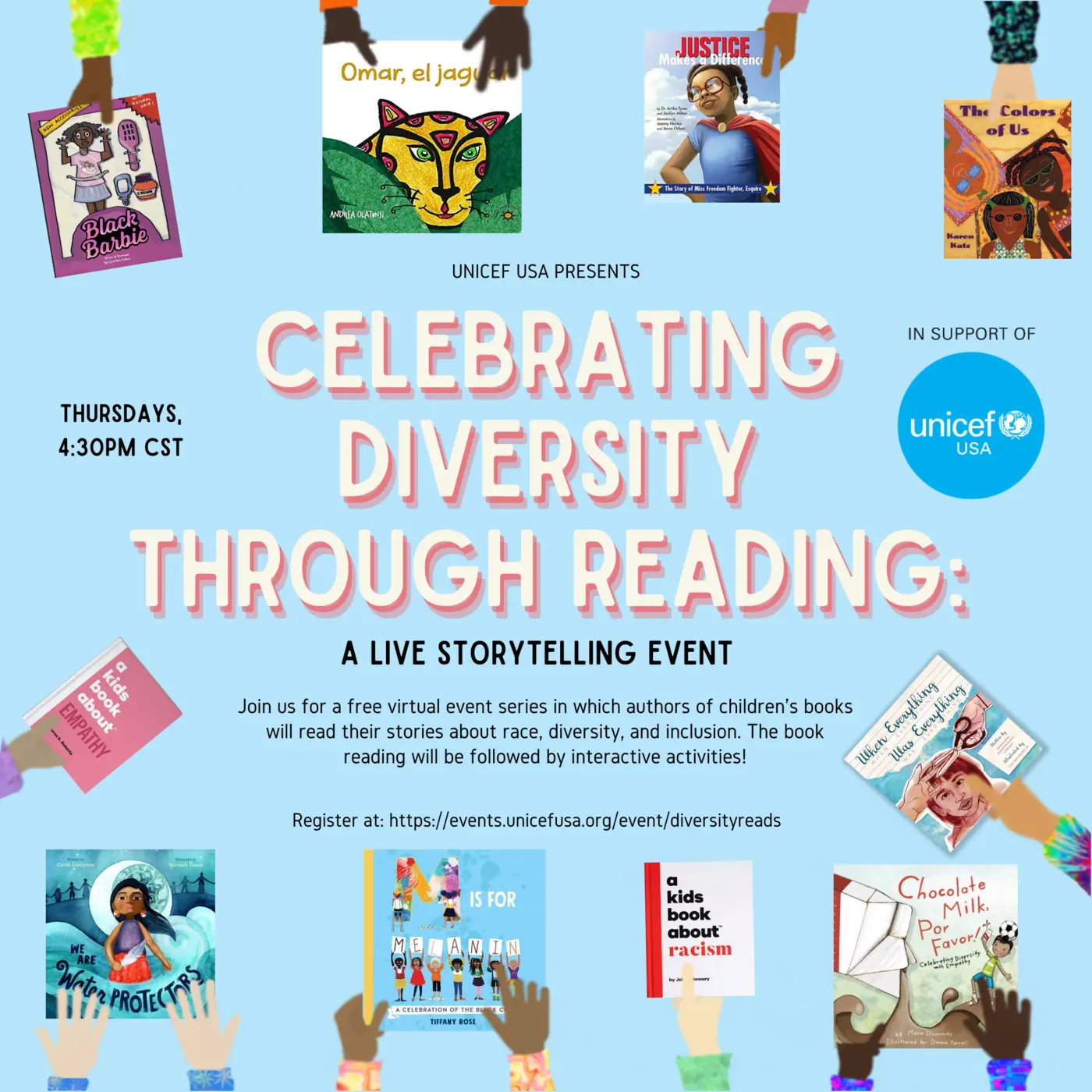 Celebrating Diversity Through Reading: A Live Storytelling Series ...